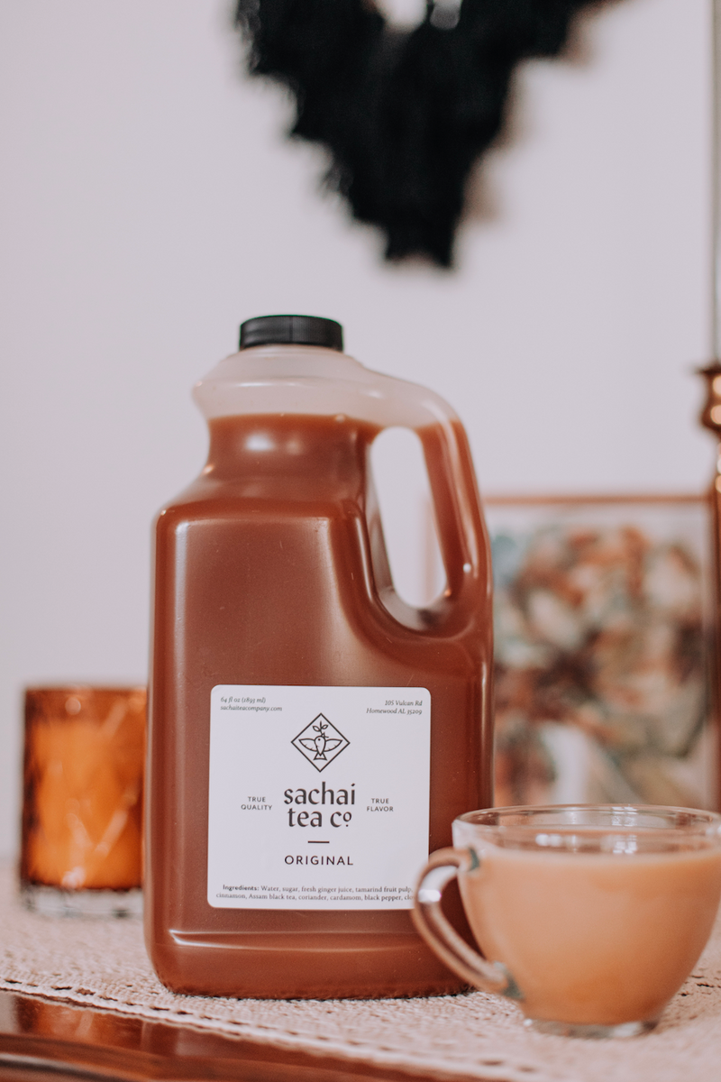 Sachai Tea Company Loose Leaf India Bergamont Spices Blend