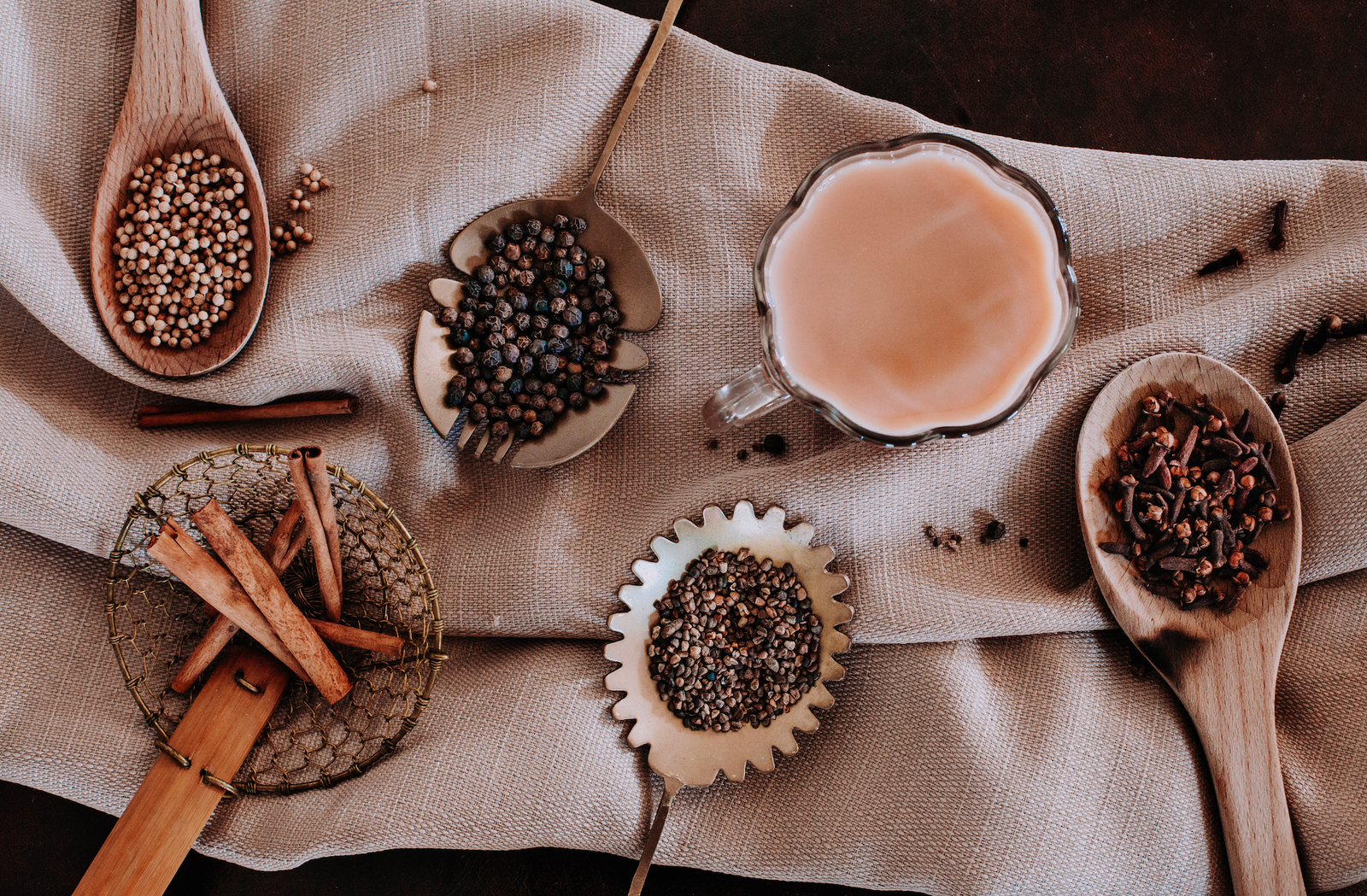 Sachai Tea Company Loose Leaf India Bergamont Spices Blend